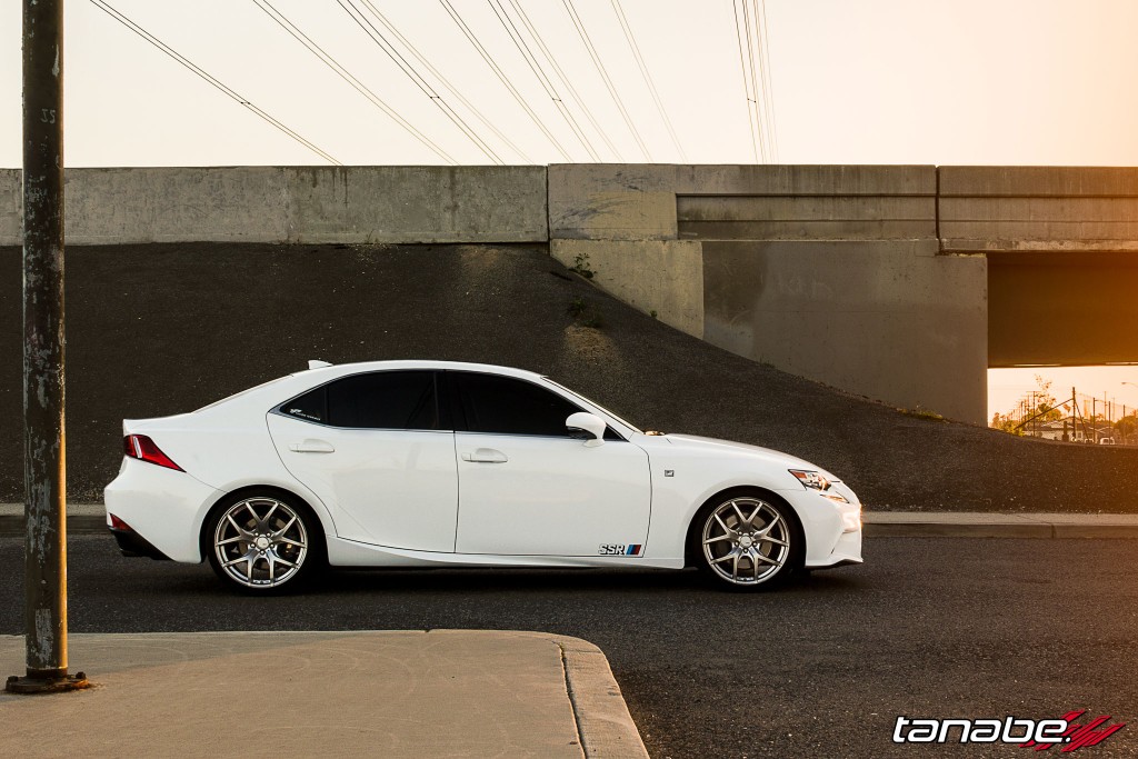 2014 Lexus IS350 F-Sport on Tanabe Springs and GTV03 wheels – More ...